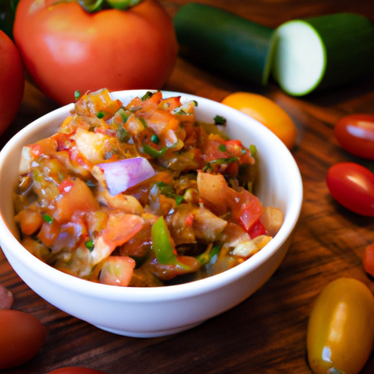 Ultimate Roasted Vegetable Salsa Recipe at Recipesjelly.com
